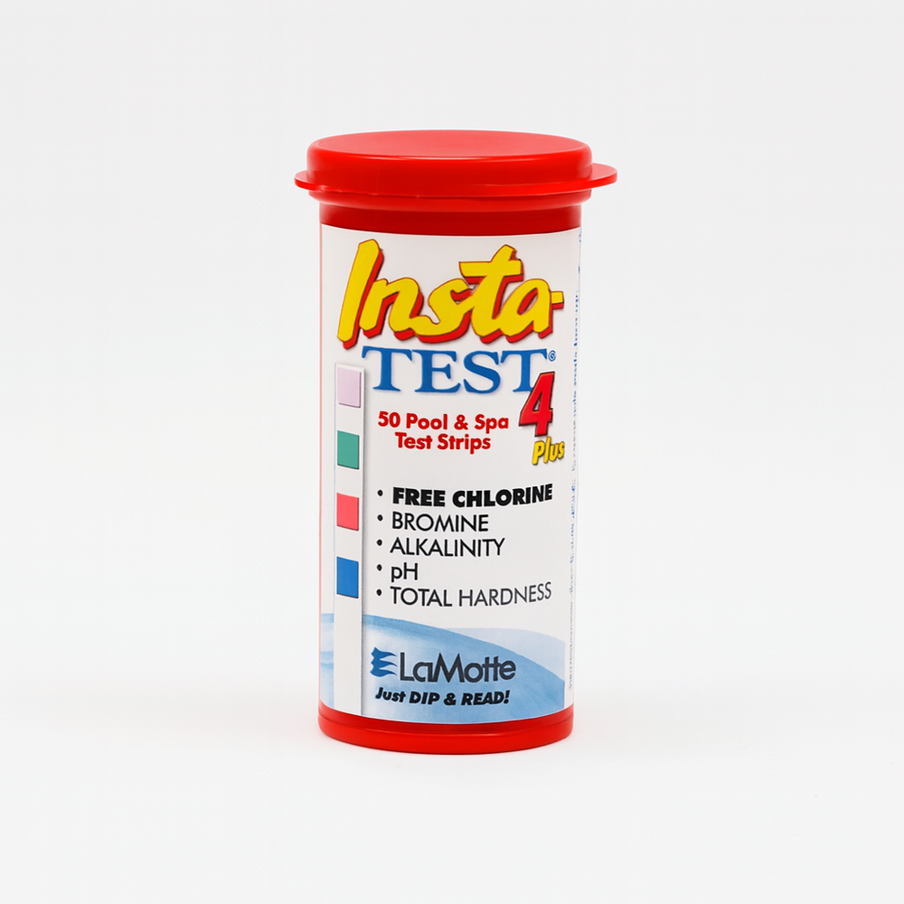 Insta-Test 4 Plus Pool & Spa Test Strips – 50 Pack